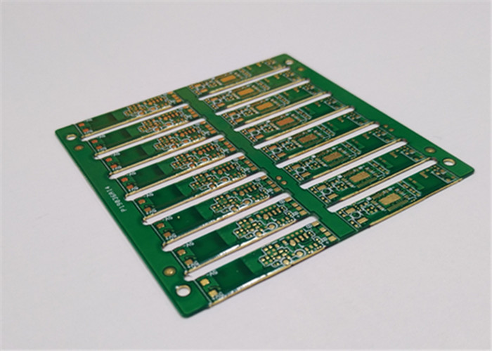 Dent bleue 4 couches de FR4 1u'l'ENIG de carte électronique électronique extérieure